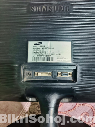 Samsung S19c170b – 19″ Wide Screen Monitor Sell for Sale in Dhaka ...