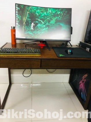 Hatil Furniture - Reading Table (Modern Type) with glass top for Sale ...