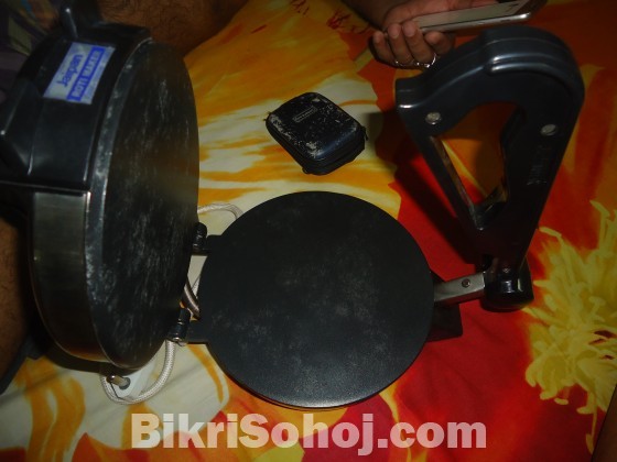 Jaipan Jumbo Roti Maker - 1000W Silver and White New for Sale in Dhaka ...