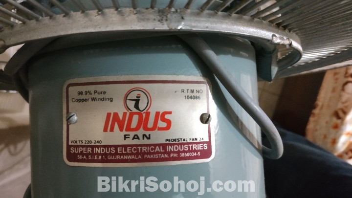 Indus Stand Fan Deluxe 24″ for Sale in Chattogram | BikriSohoj